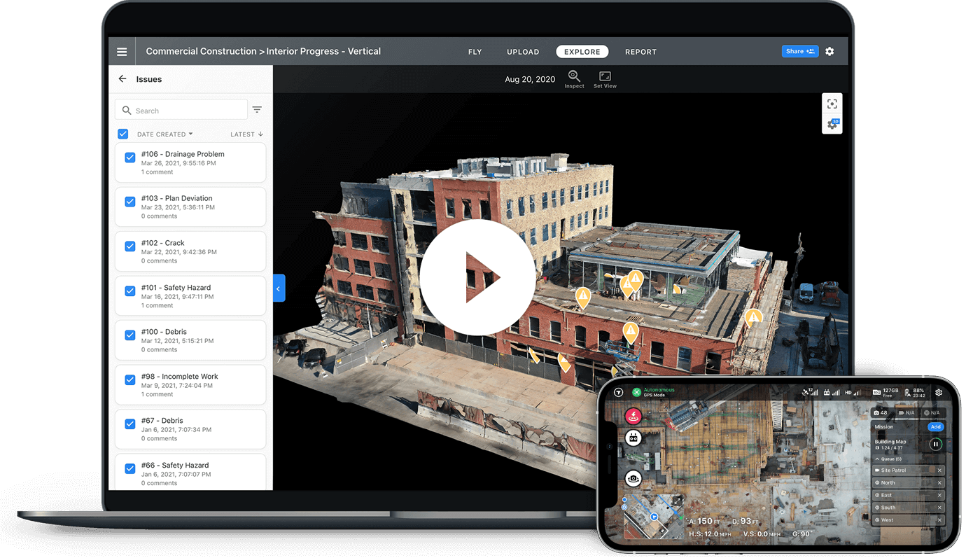 Drone Mobile Login